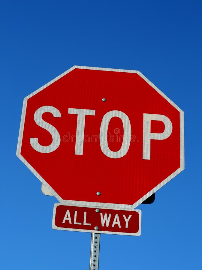 Stop sign stock photo. Image of traffic, warning, symbol - 5750456