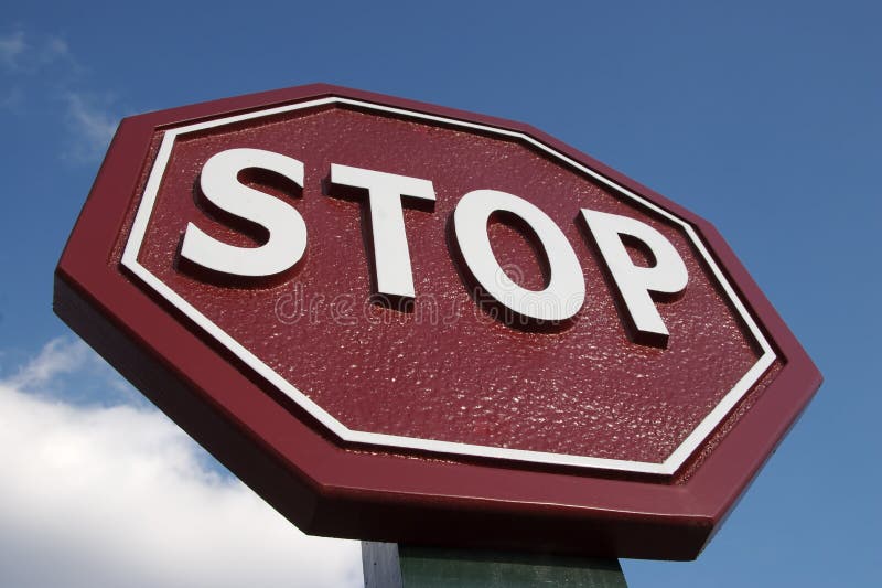 Stop Sign Picture. Image: 694200