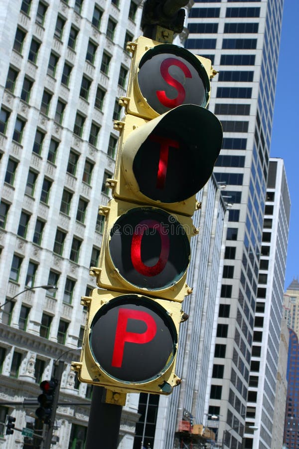Stop Sign stock photo. Image of cityscape, request, downtown - 978954