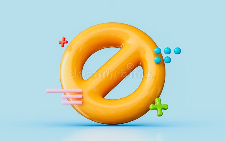 Stop Sign Ban Rejected Exit Fail Not Approved Wrong Stock Illustration ...