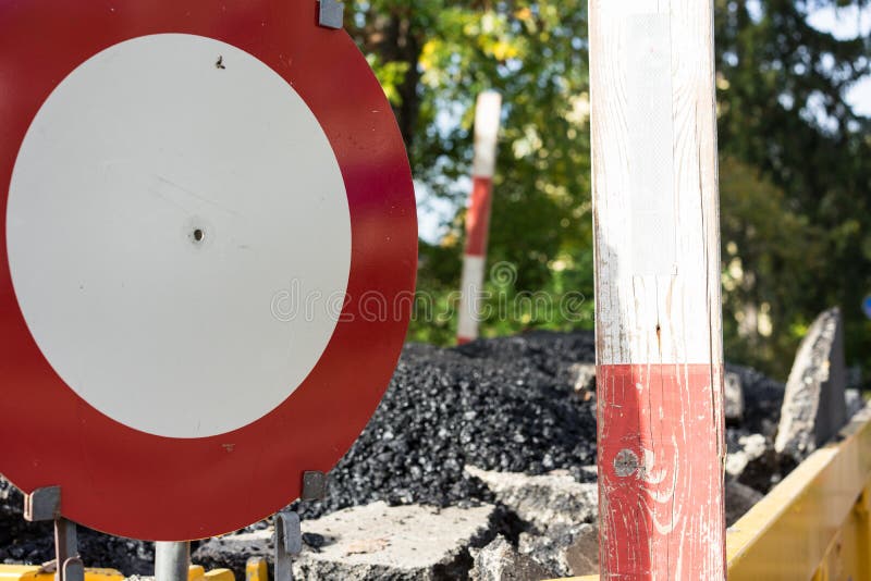 Danger Sign for No Kayak or Canoe Stock Photo - Image of filled, sign ...