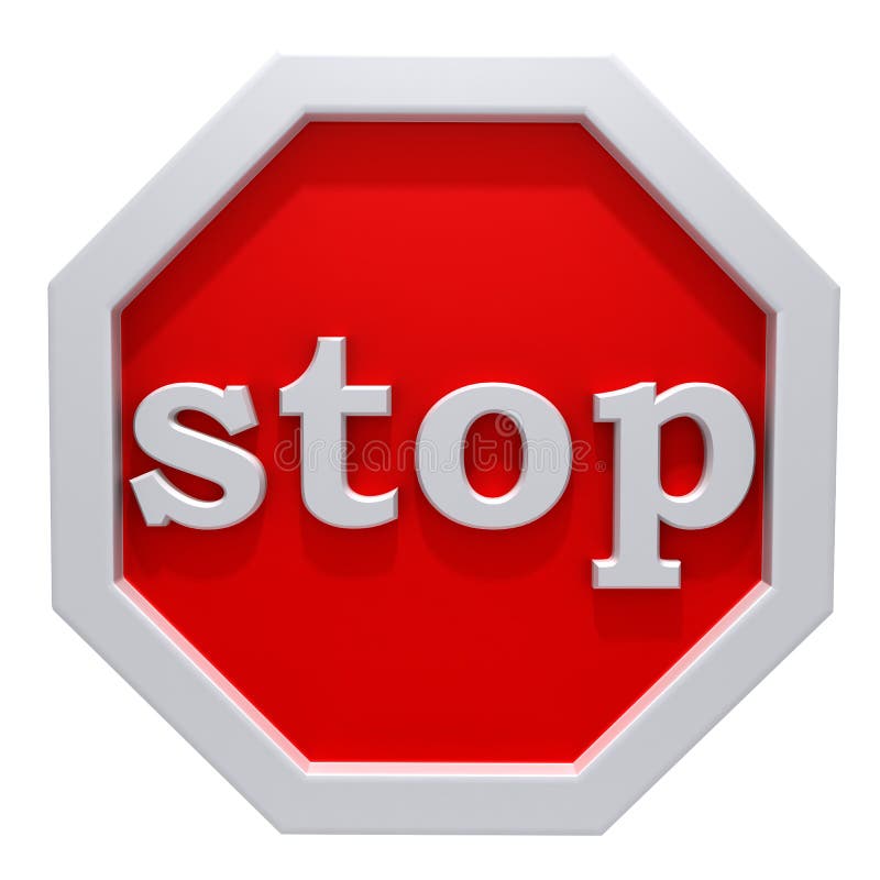 3d Small People Stop Sign Stock Illustrations – 187 3d Small People ...