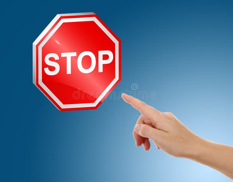 Stop Sign Hand Clip Art Stock Photos - Free & Royalty-Free Stock Photos ...