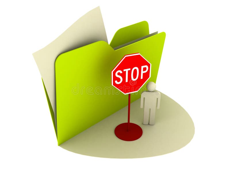 Stop sign icon stock illustration. Illustration of banned - 10488486