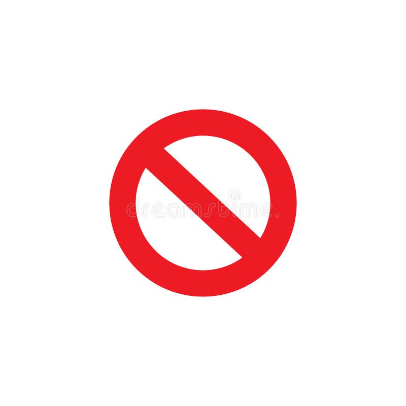 Stop Sign Icon in Flat Style Vector for Apps, UI, Websites. Black Icon ...