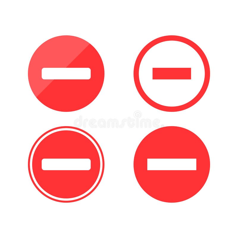 Stop Sign. Stop Icon Isolated on White Background Stock Vector ...