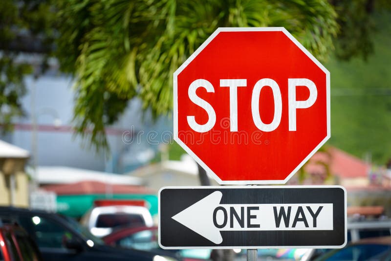 All Way Stop Sign stock photo. Image of sign, control - 17288020