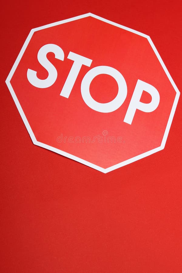 Stop sign photo stock photo. Image of message, concept - 120617706