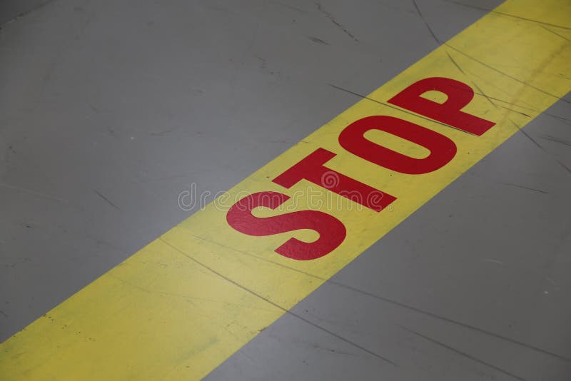 Stop sign stock photo. Image of security, green, industrial - 92345472
