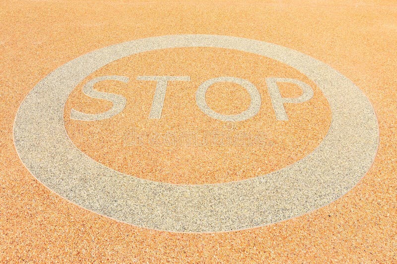 Stop stock photo. Image of texture, painted, closeup - 47044482