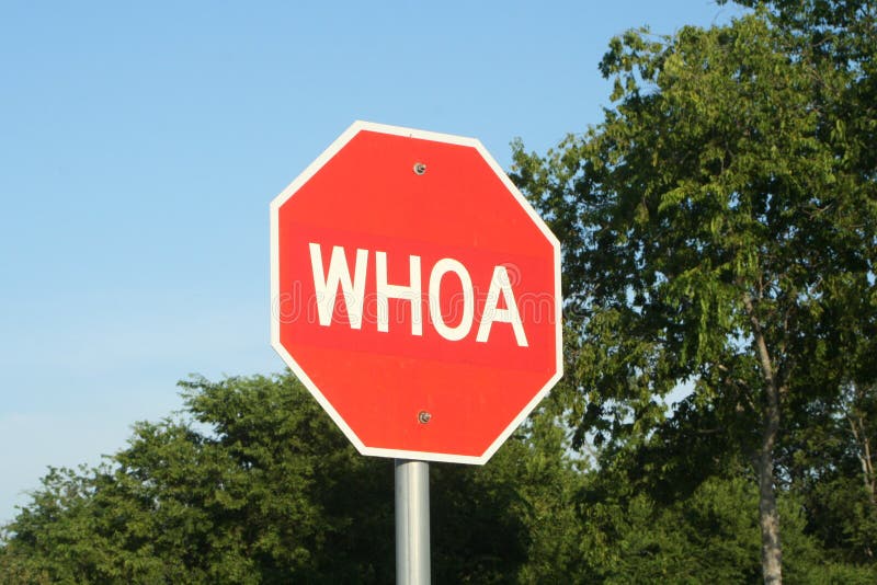 Whoa Stop Sign Stock Photos - Free & Royalty-Free Stock Photos from ...