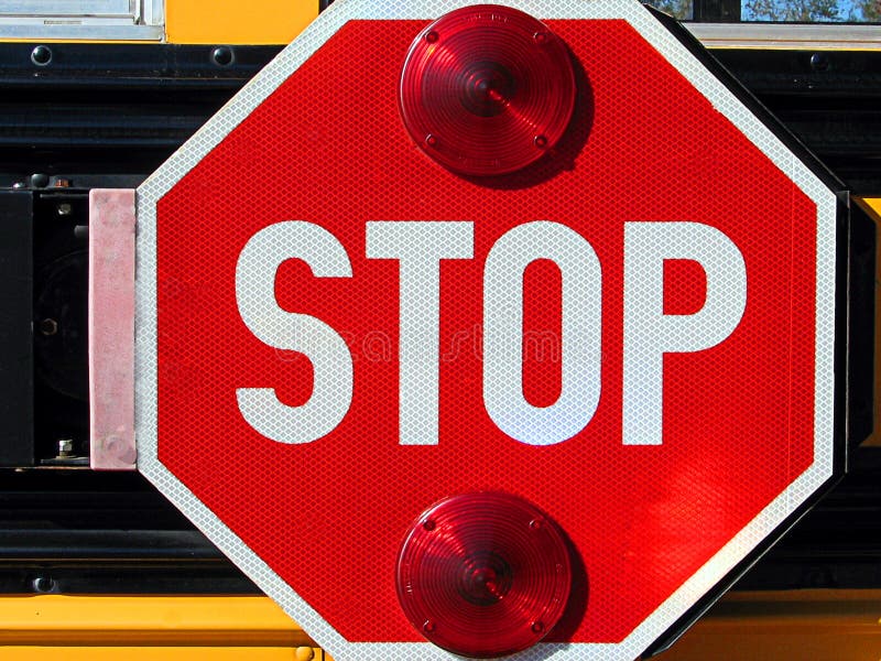 School Bus Stop Sign School Bus Stop Sign