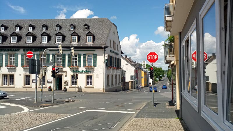 Empty town editorial photo. Image of small, empty, sign - 118752736