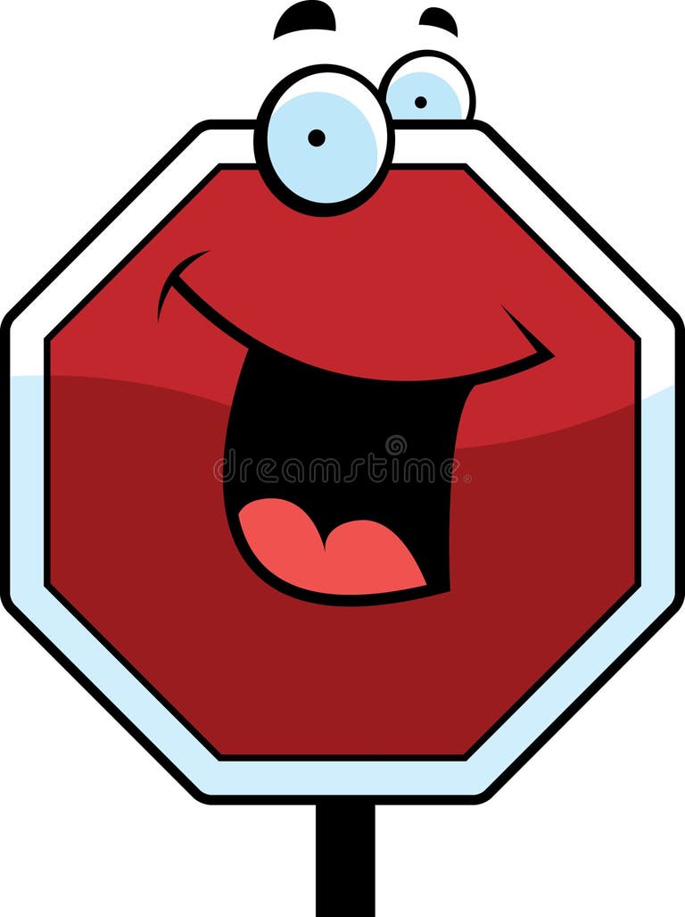 Cartoon Stop Sign Stock Illustrations – 32,643 Cartoon Stop Sign Stock ...