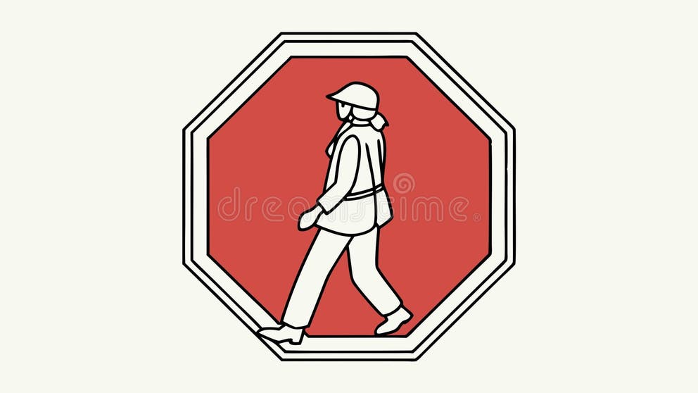 Designated Stop Line Stock Illustrations – 86 Designated Stop Line ...