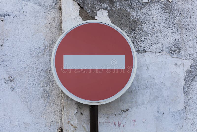 Stop Sign on a stone wall stock image. Image of risk - 101580531