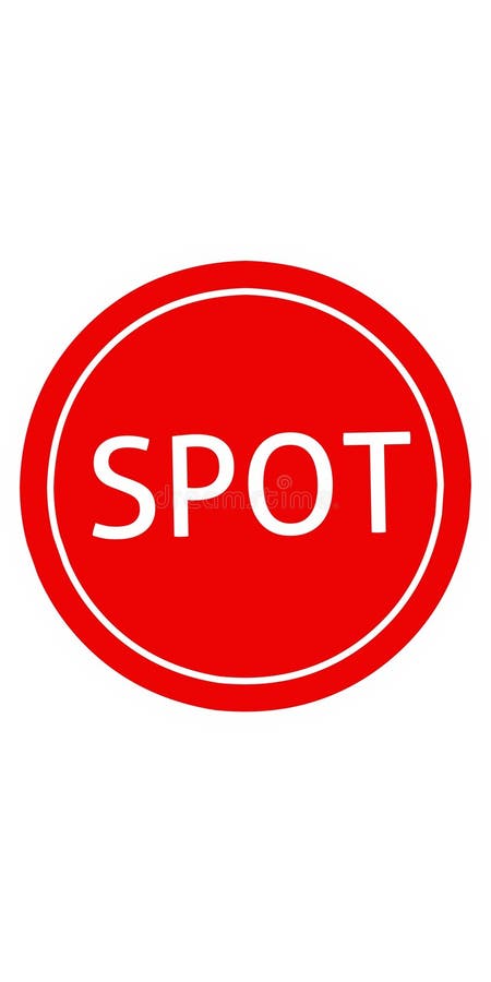 Stop sign symbol with typo stock illustration. Illustration of organ ...