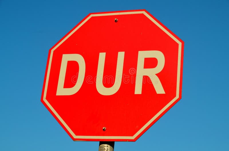 Stop Sign Dur Stock Photos - Free & Royalty-Free Stock Photos from ...