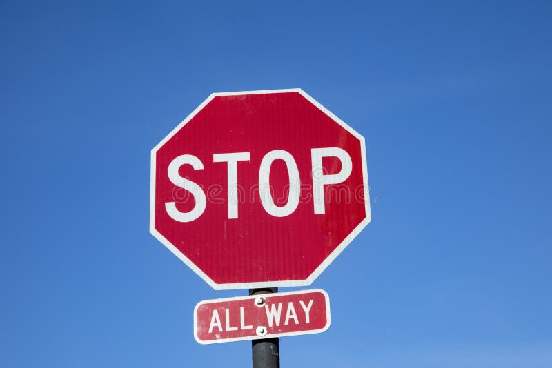 152 All Way Stop Sign Stock Photos - Free & Royalty-Free Stock Photos ...