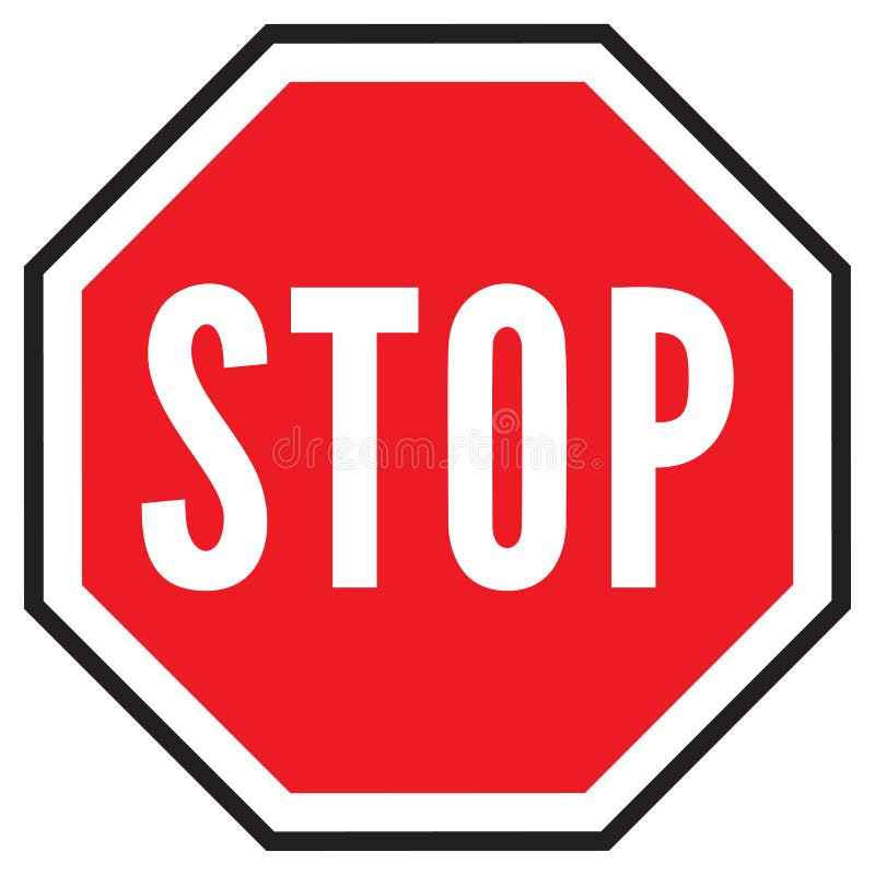 No traffic sign stock vector. Illustration of transport - 226626059