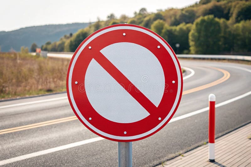 Stop Sign No Entry Pass Warning Red Icon. Stop Sign Red Icon. Vector ...