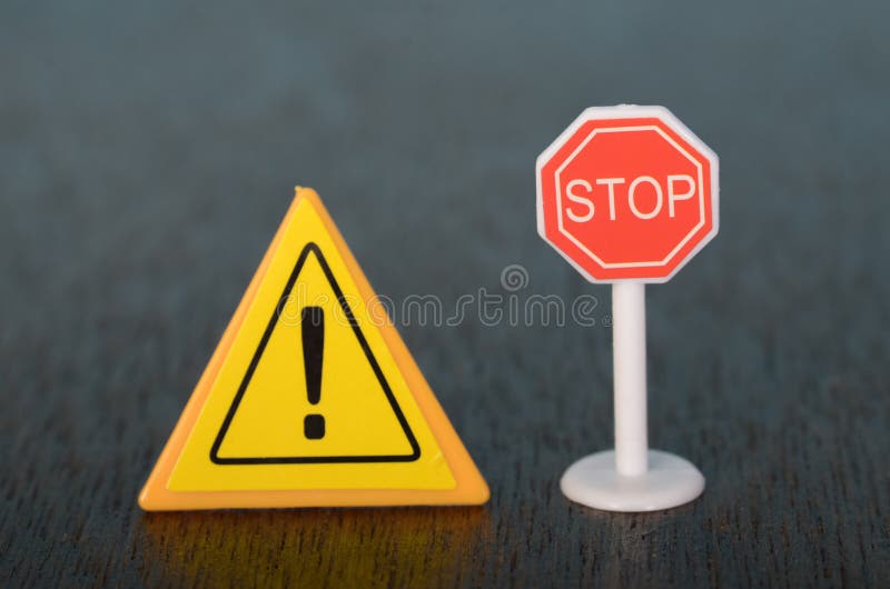 Stop Sign and Warning Sign Symbols: Key Visual Indicators of Safety and ...