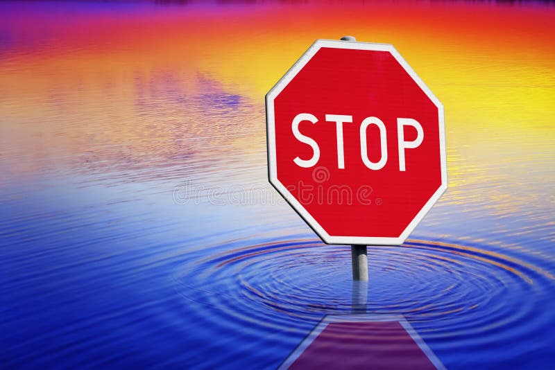 Stop stock image. Image of splashes, spring, abstract - 29749629