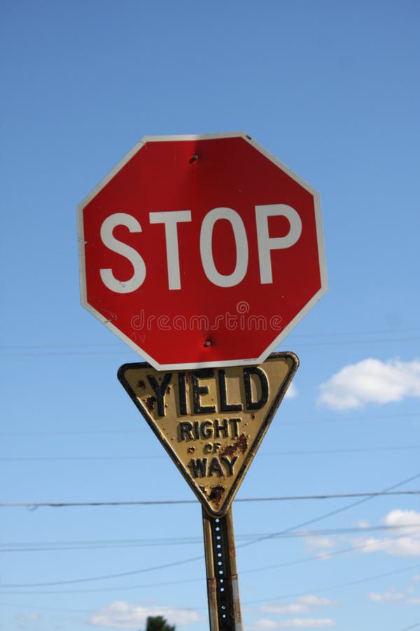 Stop, Yield, Go Floss - Horizontal Stock Image - Image of yield, fluffy ...