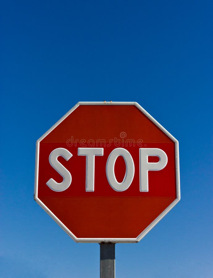 Stop signal stock photo. Image of spain, vehicle, arrest - 23406222