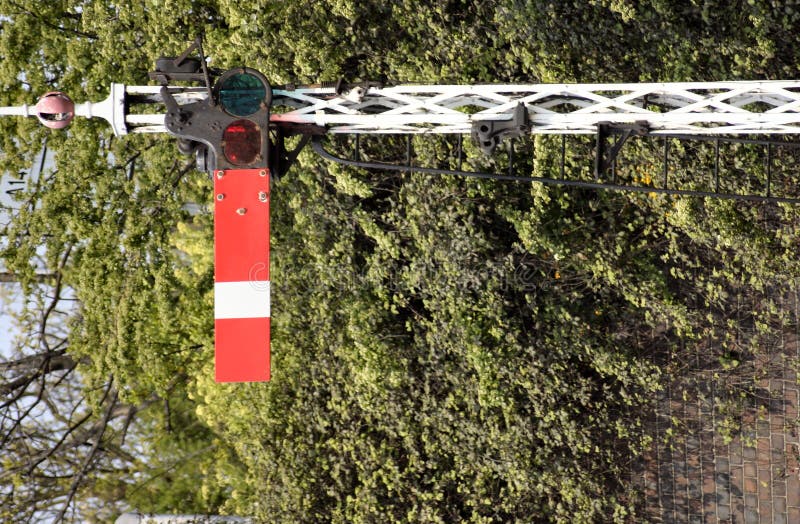 Stop signal stock image. Image of white, museum, nostalgia - 914401