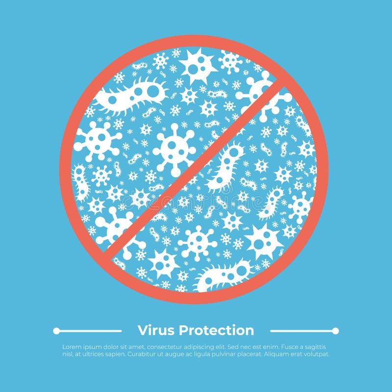 Stop Spread of Viruses, Bacterias and Germs. Stock Vector ...