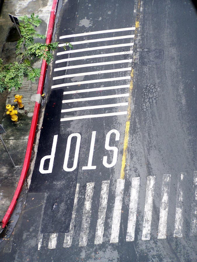 Stop Street Bumps stock photo. Image of halt, transport - 1647824