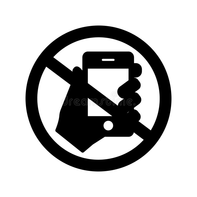 Stop Take Selfie Isolated Vector Icon Which Can Easily Modify or Edit ...