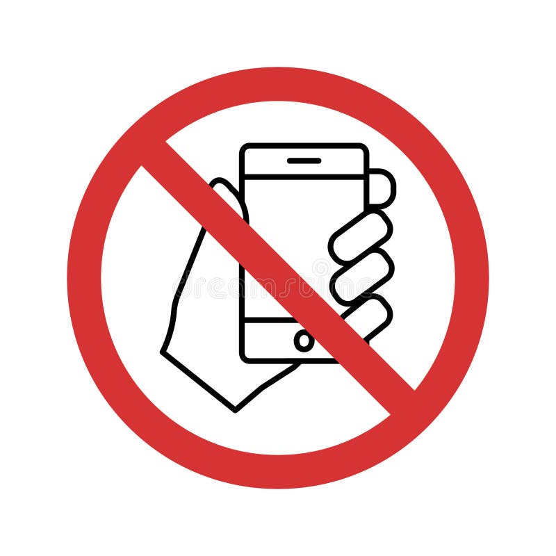 Stop Take Selfie Isolated Vector Icon Which Can Easily Modify or Edit ...