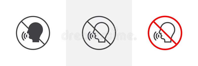 Stop Noise Sign Stock Illustrations – 1,944 Stop Noise Sign Stock ...