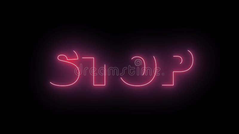 Stophandwriting animated. stock footage. Video of sign - 316479376