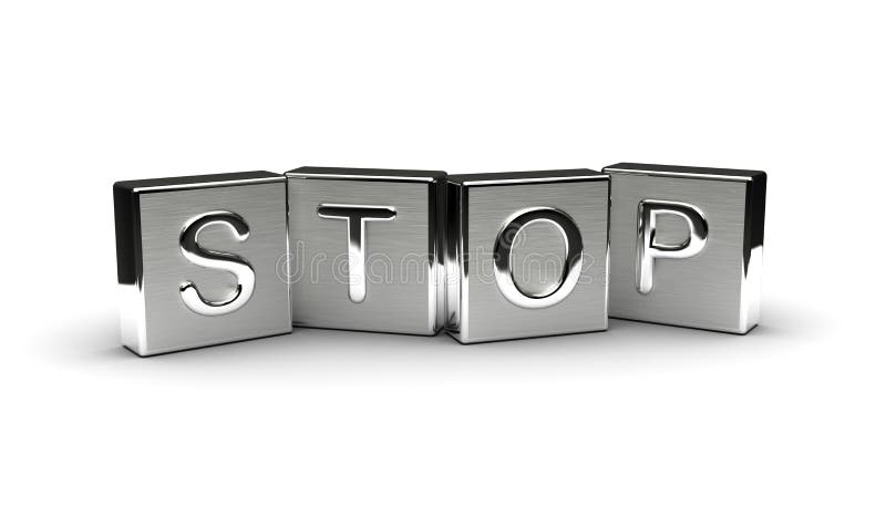 Metal Block Letters Isolated Alphabet Stock Illustrations – 170 Metal ...