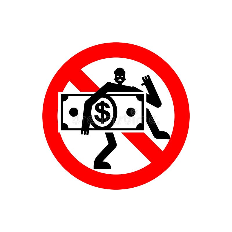 Stop Thief Pictogram Stock Illustrations – 45 Stop Thief Pictogram ...