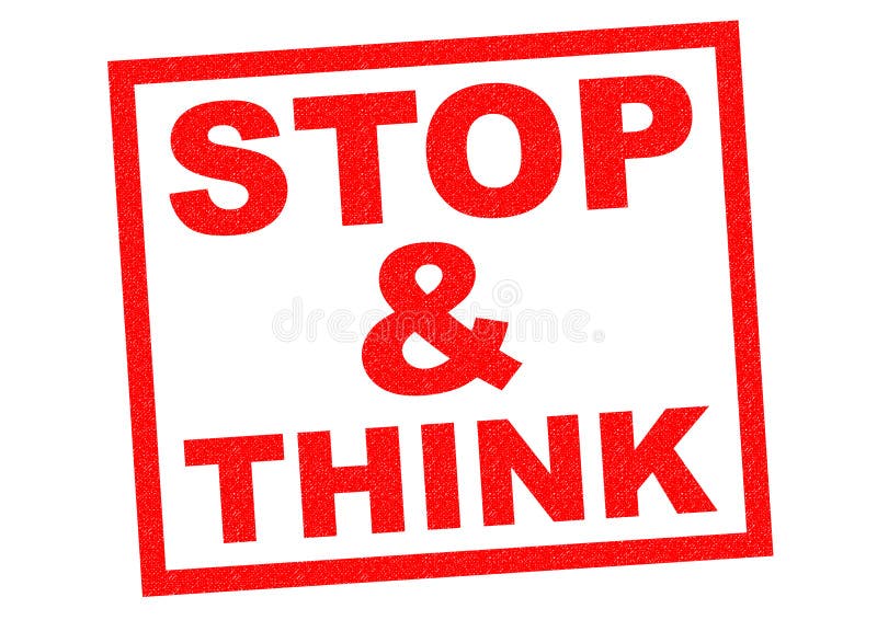 Stop Think Stock Illustrations – 1,917 Stop Think Stock Illustrations ...
