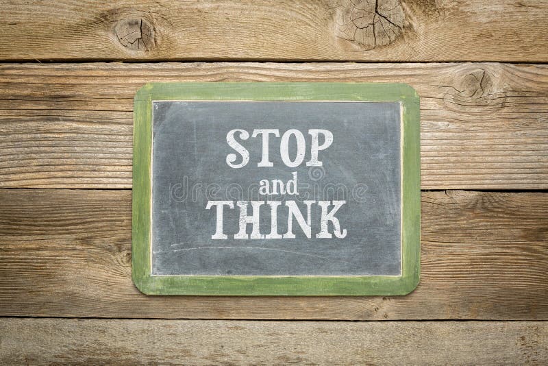 996 Stop Think Sign Stock Photos - Free & Royalty-Free Stock Photos ...