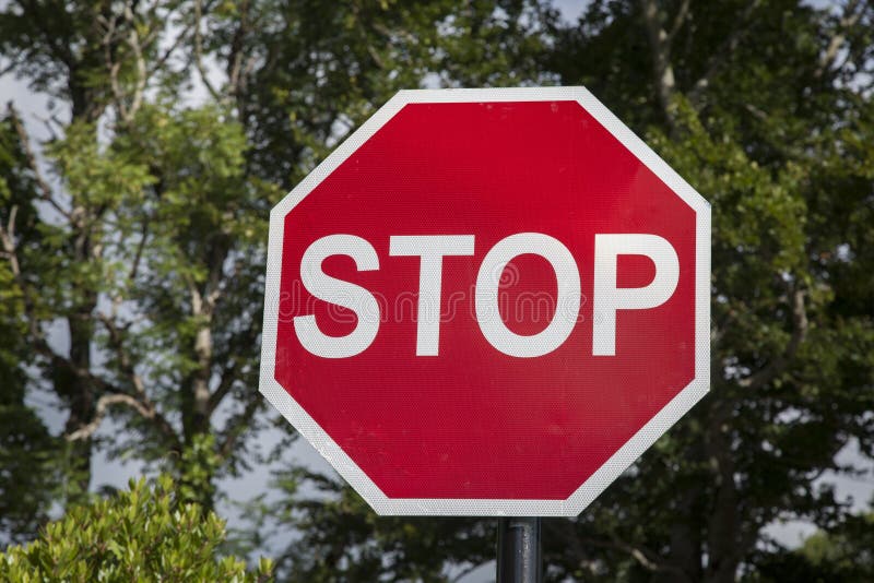 Stop Traffic Sign stock image. Image of tilt, slant, transport - 62355997