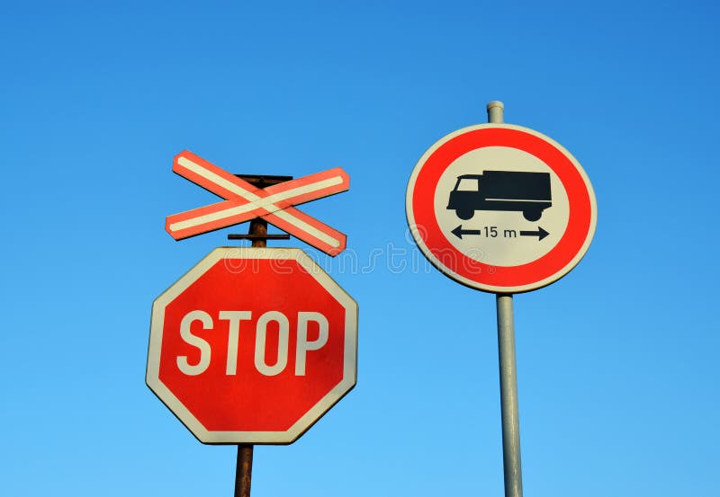 No trucks sign stock photo. Image of truck, driver, stop - 2733452