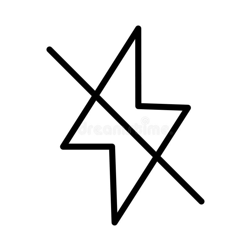 Stop vector thin line icon stock illustration. Illustration of speed ...