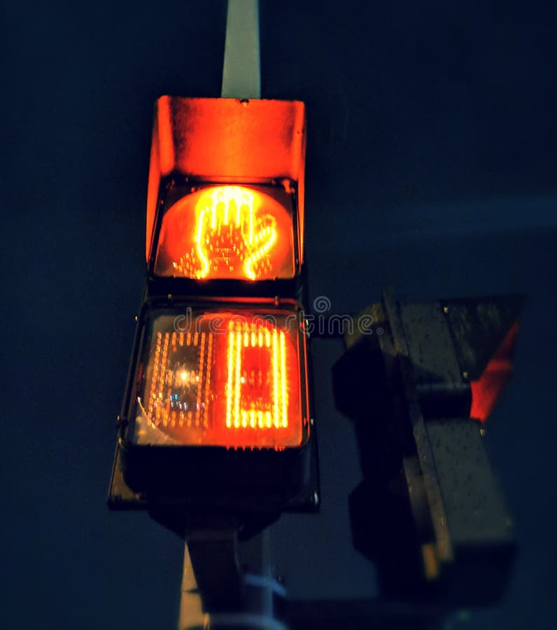 Stop walking stock image. Image of hand, walking, zero - 142958177