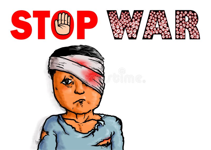 Child Injured War Stock Illustrations – 21 Child Injured War Stock ...