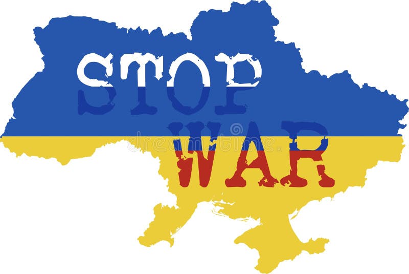 Stop war Ukraine maps stock image. Image of stopwarinukraine - 307721203