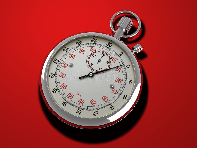 Stop-watch stock image. Image of counting, record, slow - 1874451