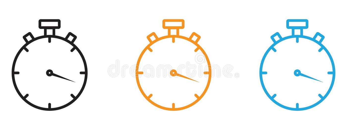 Fast Start Stop Watch Stock Illustrations – 3,207 Fast Start Stop Watch ...