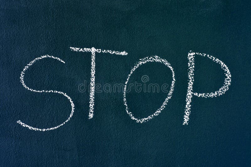 Stop stock image. Image of halt, message, command, caution - 42080155