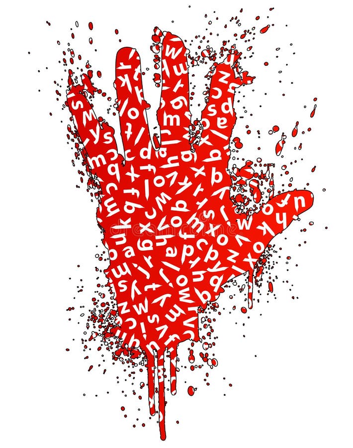 Hand Stop Grunge Stock Illustrations – 2,064 Hand Stop Grunge Stock ...